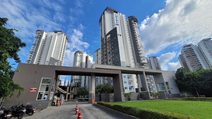 Lotus 300 is in Sector 107 Noida